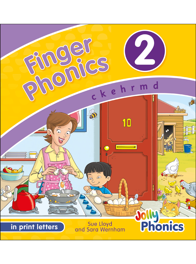 Finger Phonics Book 2 (in print letters) – Jolly Learning USA