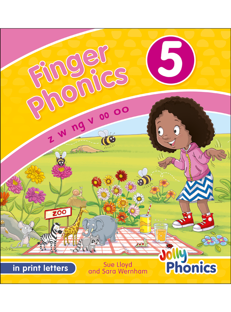 Finger Phonics Book 5 (in print letters) – Jolly Learning USA