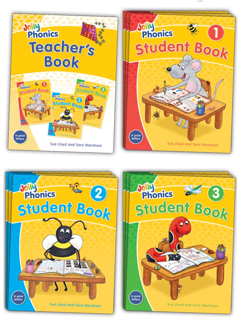 Jolly Phonics Class Set (in print letters) – Jolly Learning USA