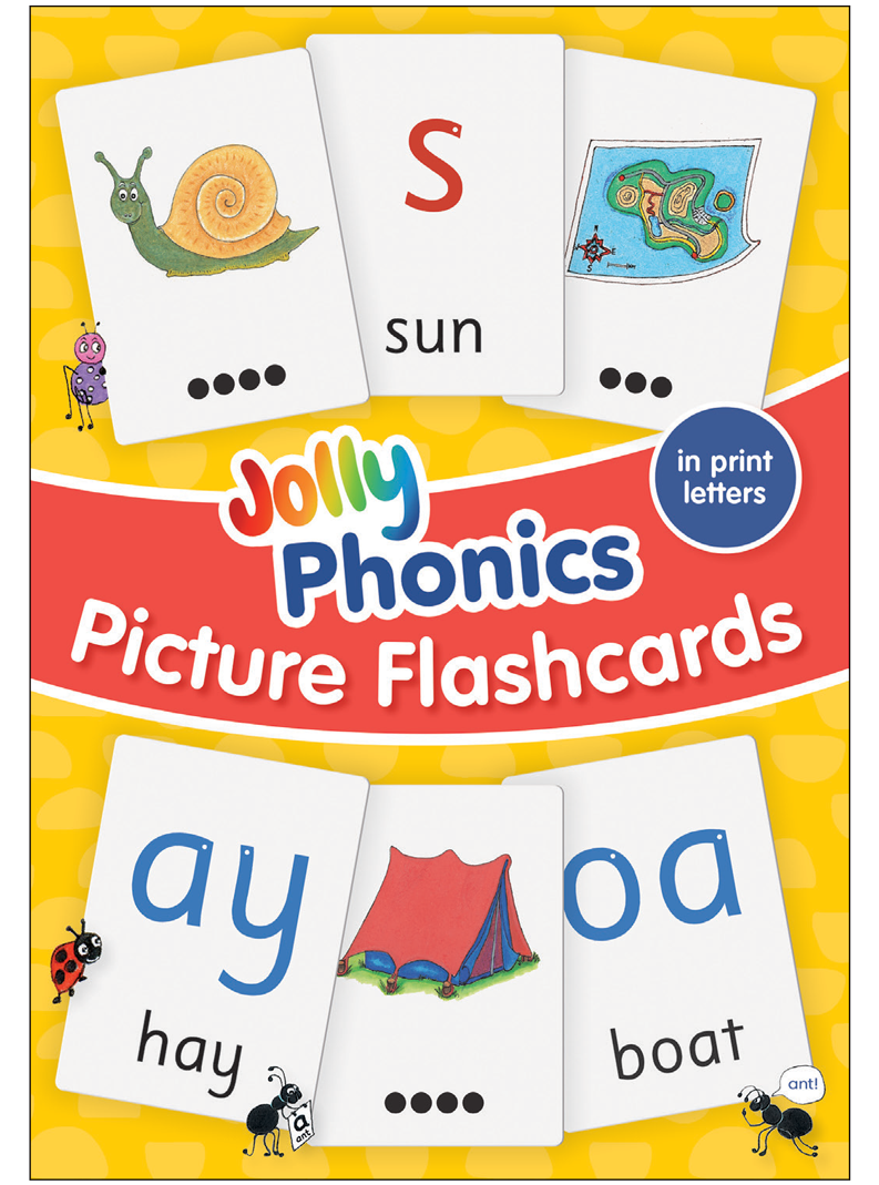 Jolly Phonics Picture Flashcards (in print letters) – Jolly Learning USA