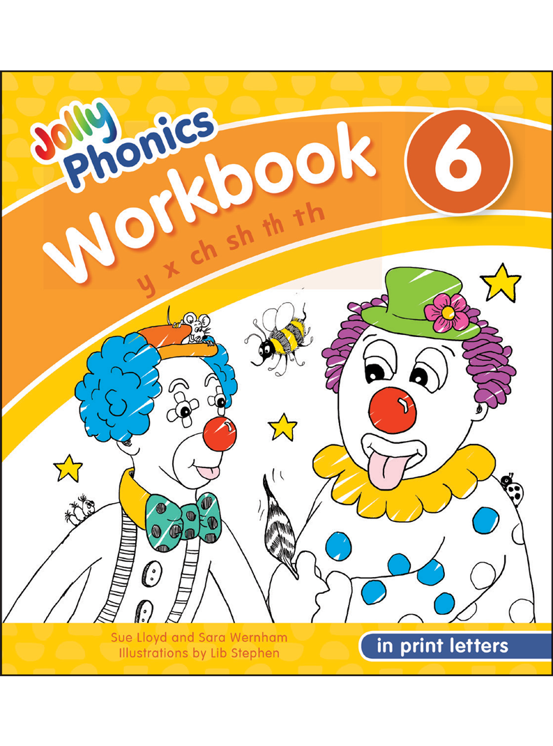 Jolly Phonics Workbook 6 (in print letters) – Jolly Learning USA