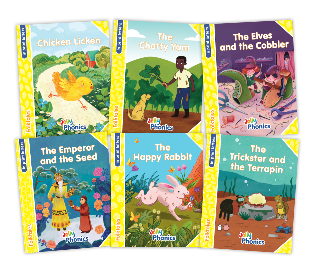Jolly Phonics Folktales Readers Yellow Level Books – Jolly Learning USA