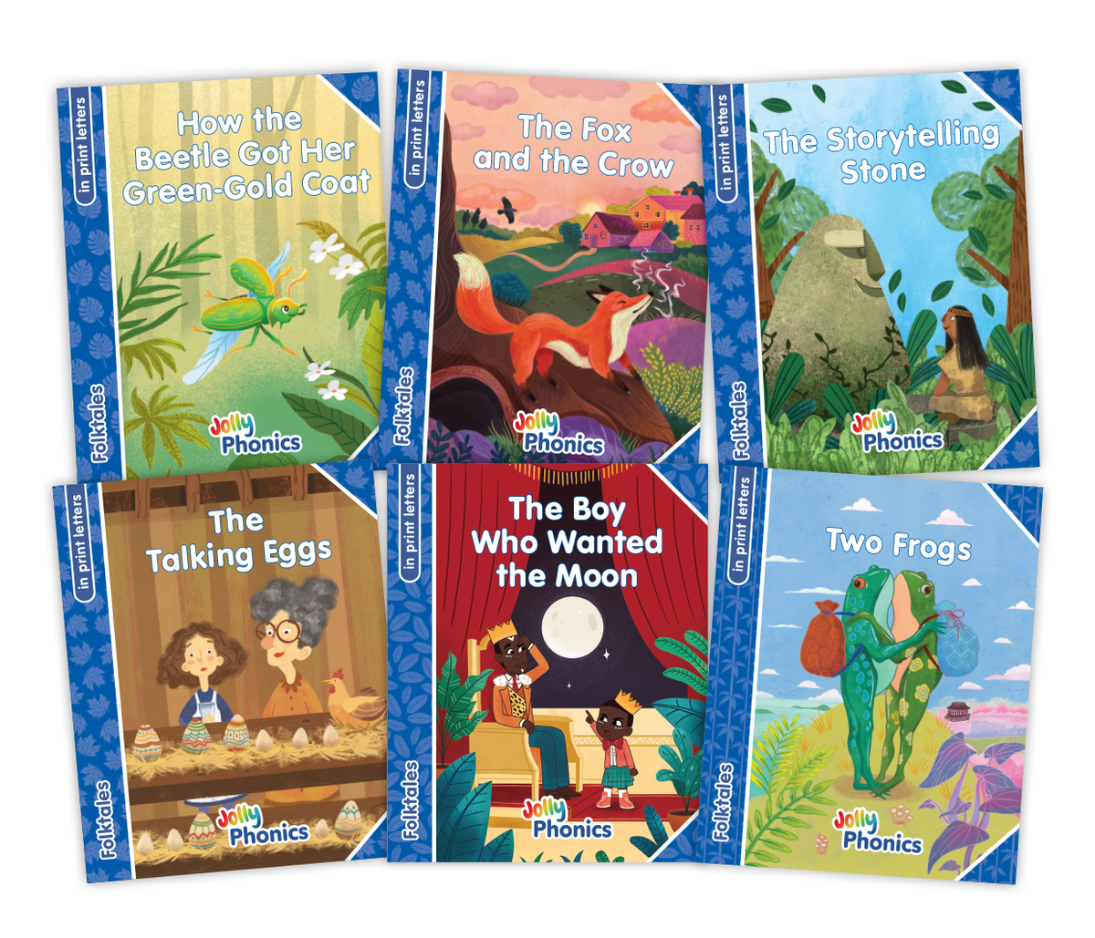 Jolly Phonics Folktales Readers Blue Level Books – Jolly Learning USA