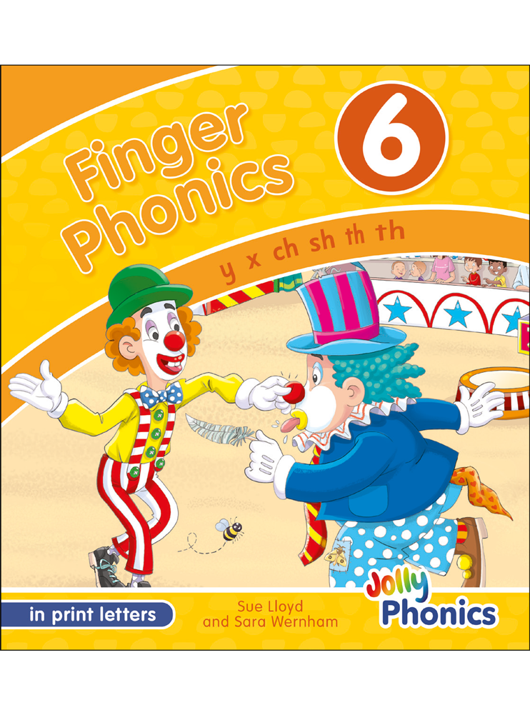 Finger Phonics Book 6 (in print letters) – Jolly Learning USA