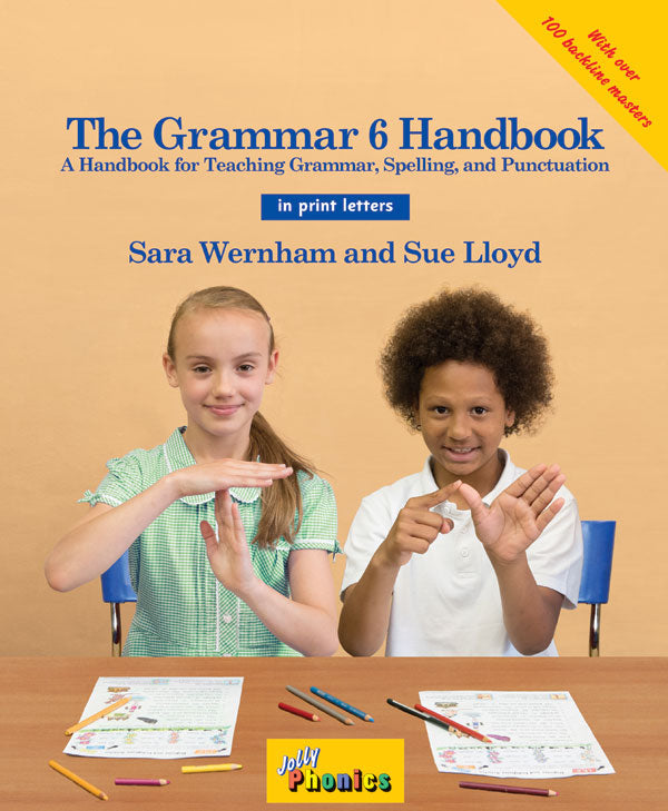 The Grammar 6 Handbook (in print letters) – Jolly Learning USA