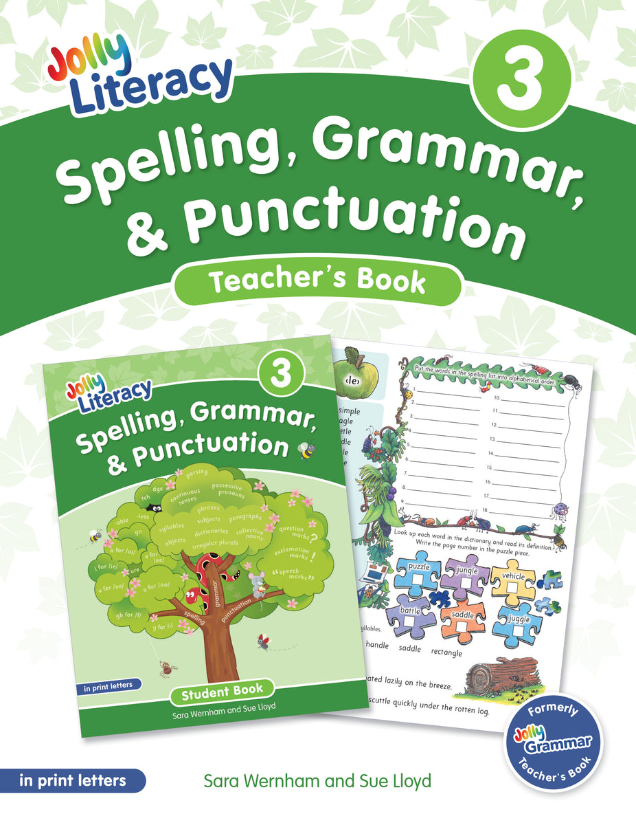 Spelling, Grammar & Punctuation Teacher's Book 3 (Print letters ...