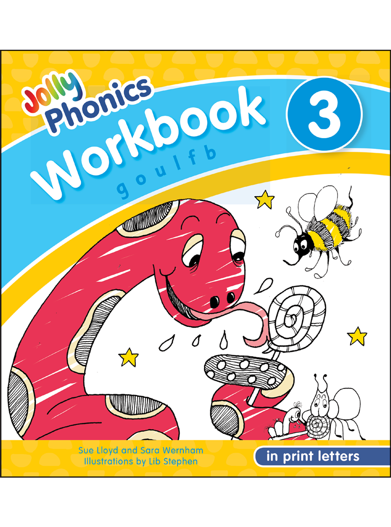 Jolly Phonics Workbook 3 (in print letters) – Jolly Learning USA