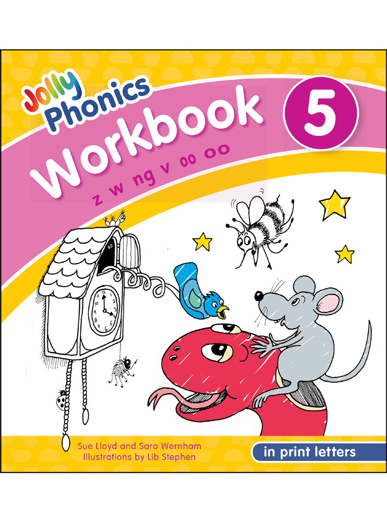 Jolly Phonics Workbook 5 (in print letters) – Jolly Learning USA