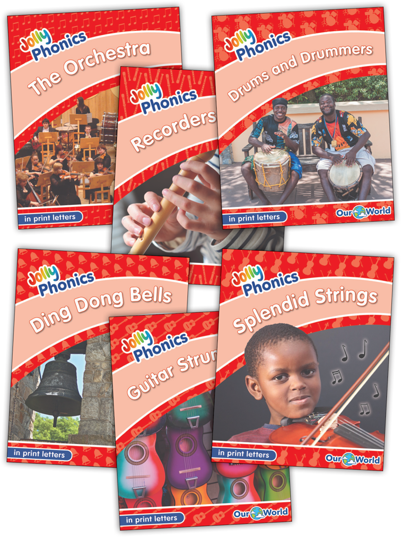 Jolly Phonics Readers Level 1 Our World (in print letters) – Jolly ...