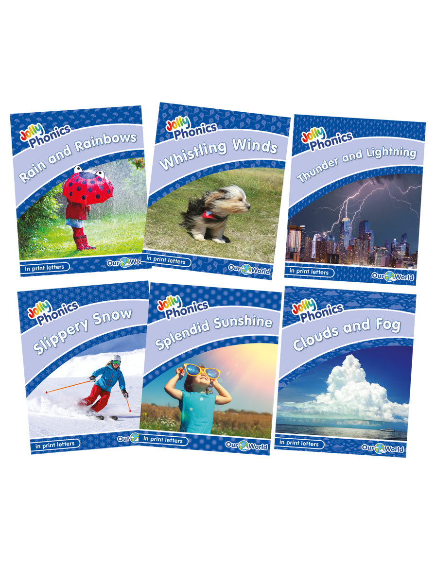 Jolly Phonics Readers Level 4 Our World (in print letters) – Jolly ...