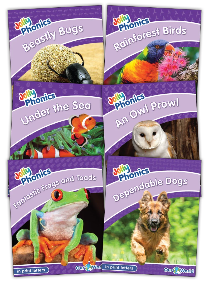 Jolly Phonics Readers Level 5 Our World (in print letters) – Jolly ...